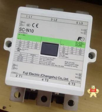 【代理直销】原装常熟富士接触器SC-N10 AC/DC110V 现货 质保一年 元俊电气[品牌 价格 图片 报价]-易卖工控网