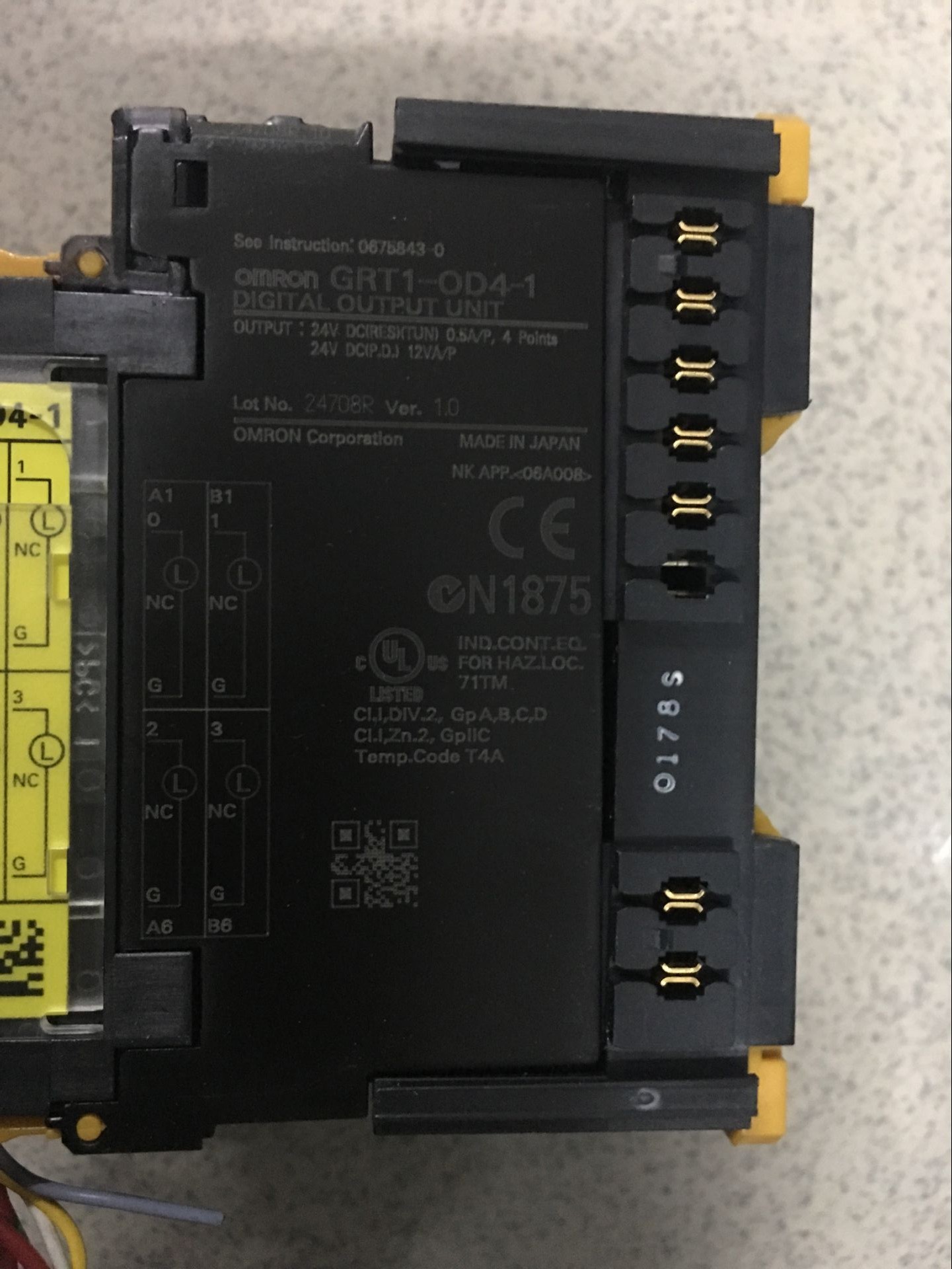 OMRON欧姆龙PLC模块GRT1-OD4-1 现货GRT1-ID4-1[品牌 价格 图片 报价]-易卖工控网